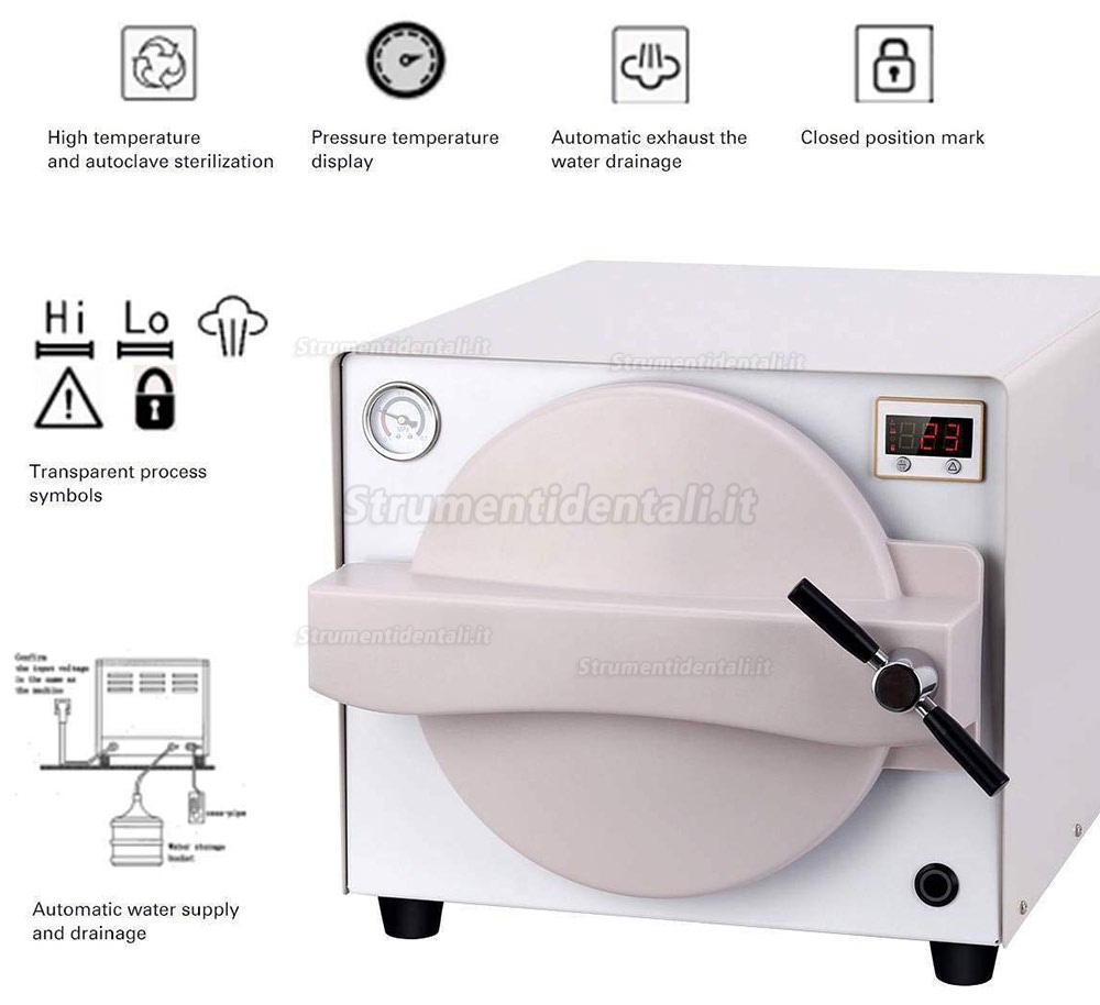 BEST TR250 Sterilizzazione Autoclaves Dentista/Laboratorio Classe N per ...